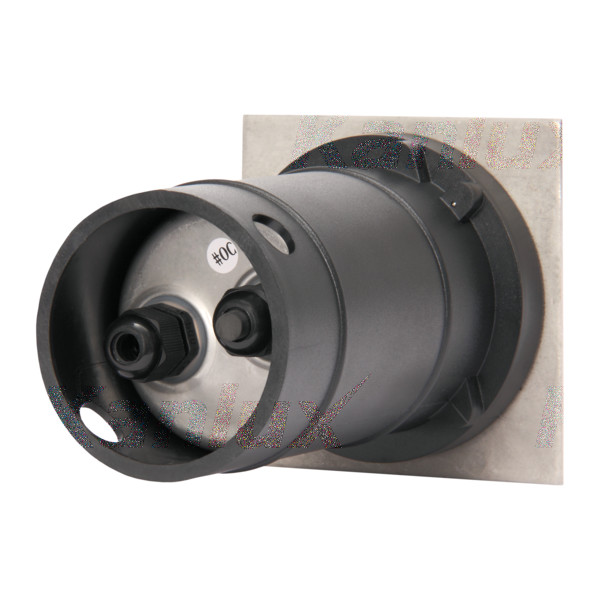 è un faretto da incasso carrabile con una sorgente luminosa ...